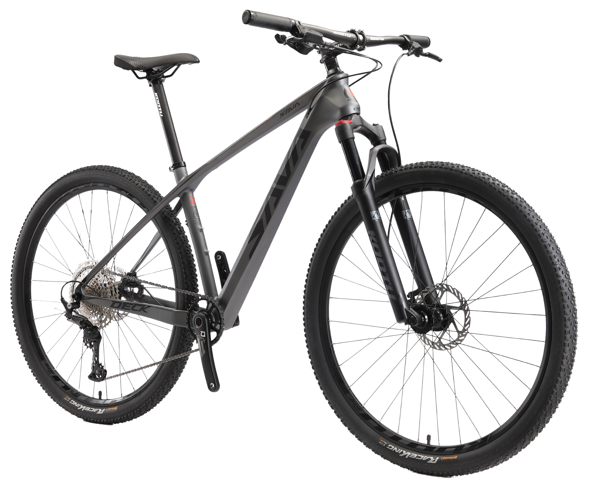 Carbon Mountain Bike SAVA-DECK 6.1 Grey | Acolion